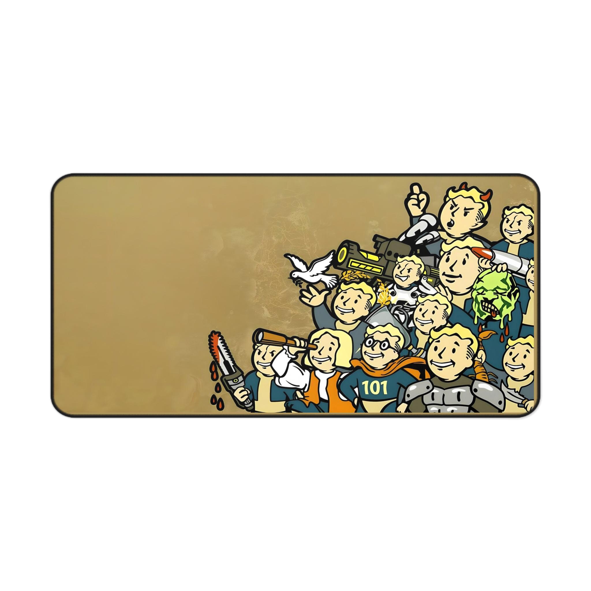 Fallout Mouse Pad Gaming Desk Mat Customized Mouse Pad Chic Desk Decor ...