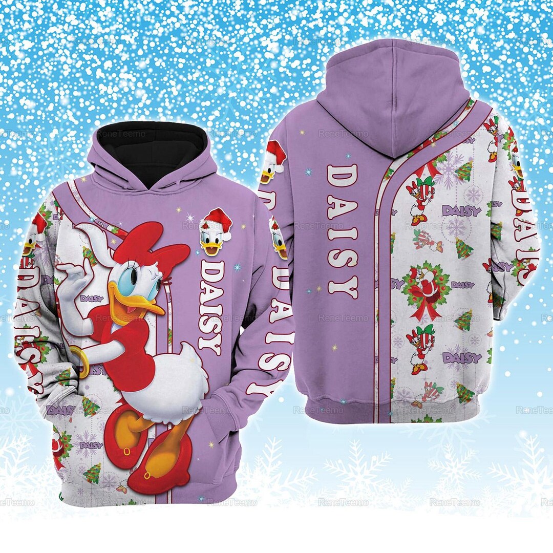Daisy Duck Hoodie, Disney Daisy Duck Shirt, Disney Daisy Sweatshirt ...