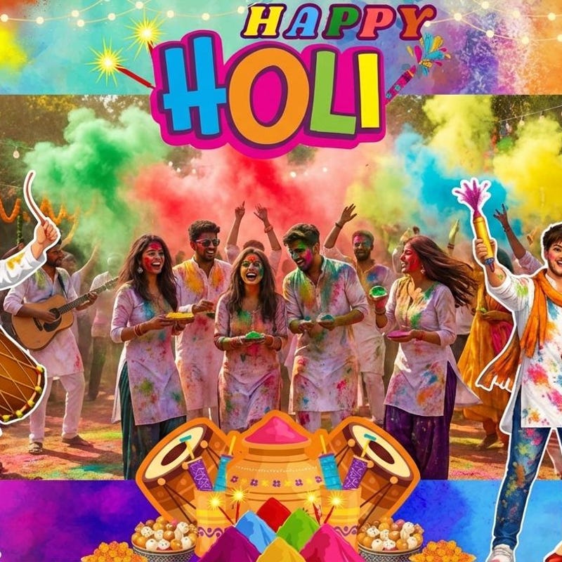 Diwali Holi Festival - Etsy Denmark