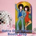 Retro Disco Photo Booth Prop: 70s Party Cutout Frame (digital Download ...