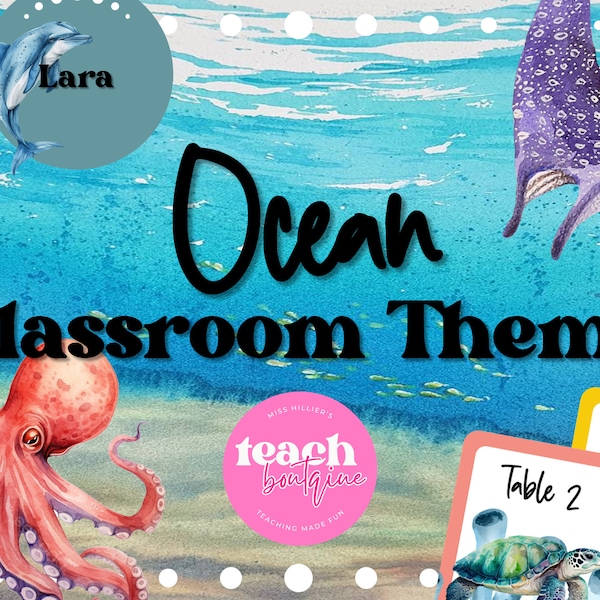 Ocean Theme Classroom - Etsy