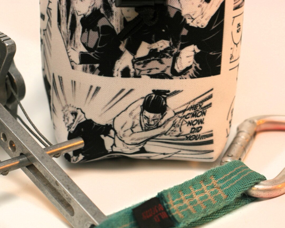 A Jujutsu K@isen, Anime-inspired Hand Crafted Chalk Bag and Belt. Rock ...
