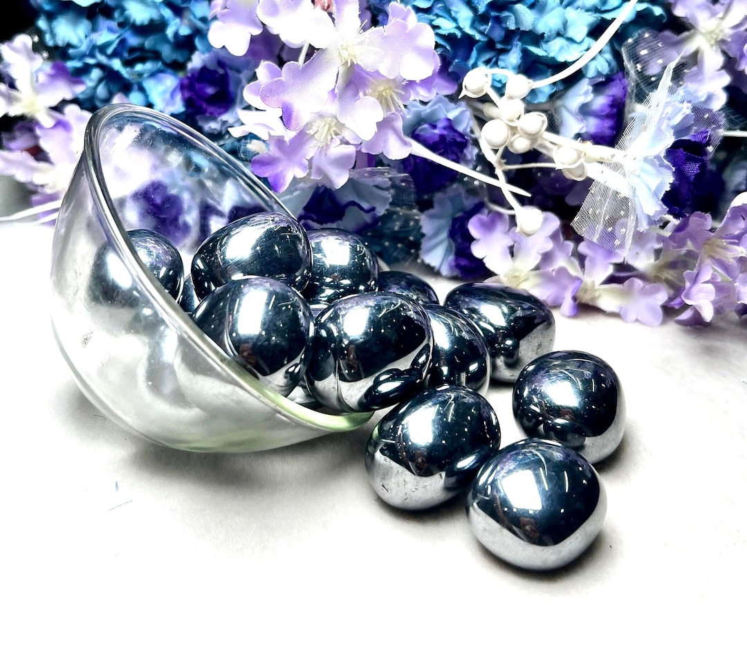 Elite Shungite Tumbled Stone: AAAAA Quality Healing Crystals - Etsy
