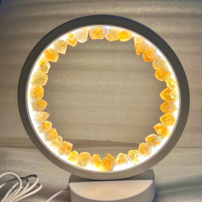 Crystal Lamp - Etsy