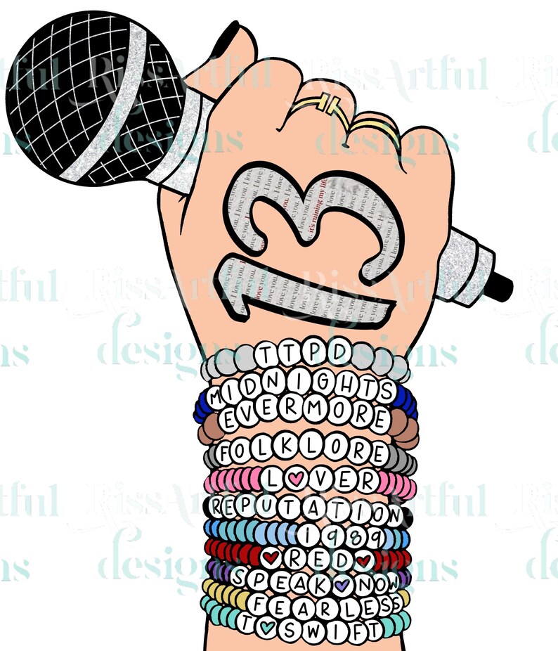 Taylor Swift Friendship Bracelets Taylors Version - Etsy