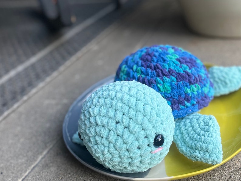 Ocean Shades XL Sea Turtle Plushie - Etsy