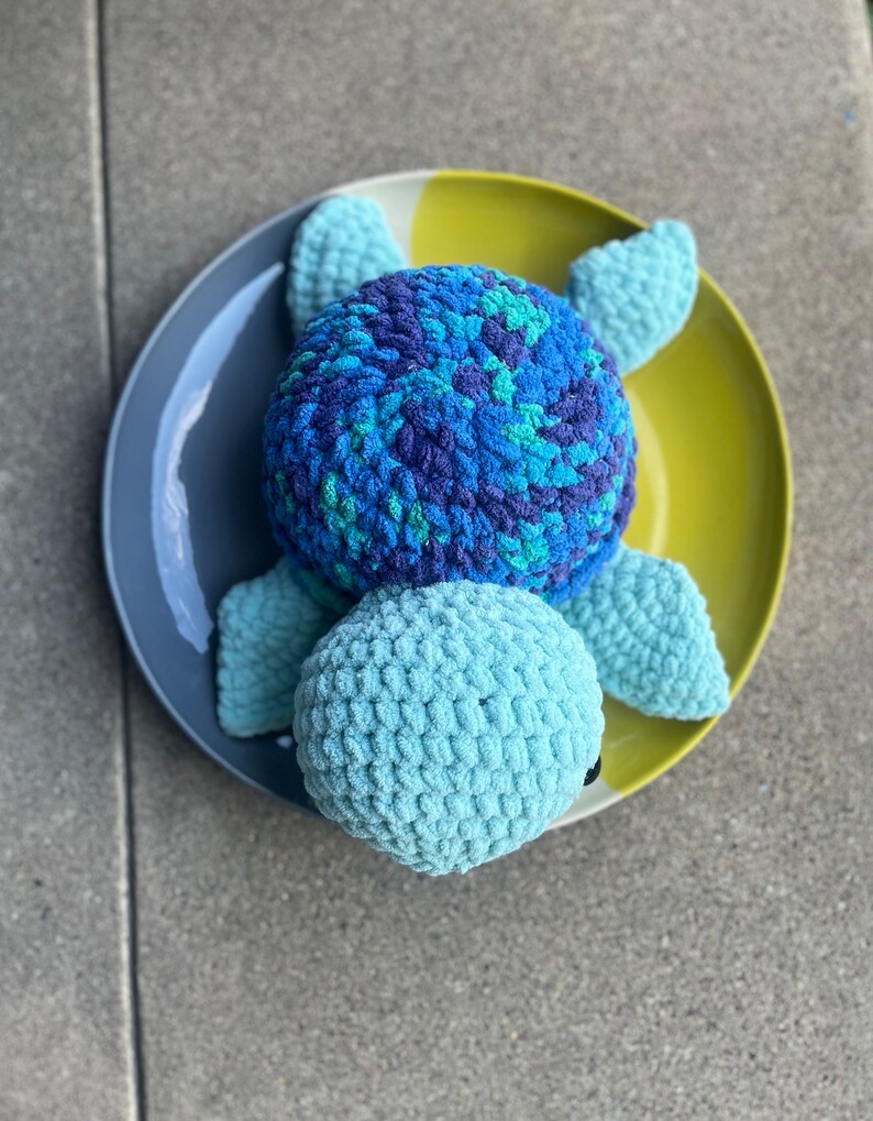 Ocean Shades XL Sea Turtle Plushie - Etsy