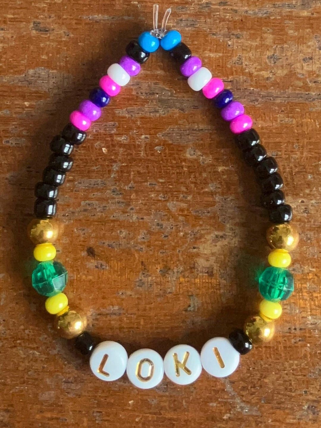 Loki Bracelet With Pride Flags MCU - Etsy