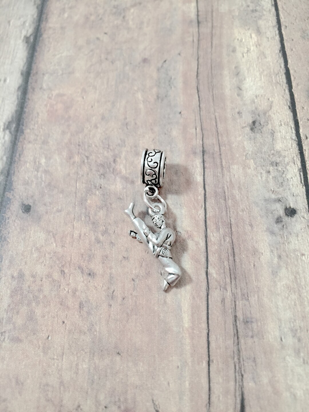 Karate Pendant (1 Piece) - Silver Karate Charm, Martial Arts Charm ...