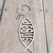 Jesus Fish Keychain - Etsy
