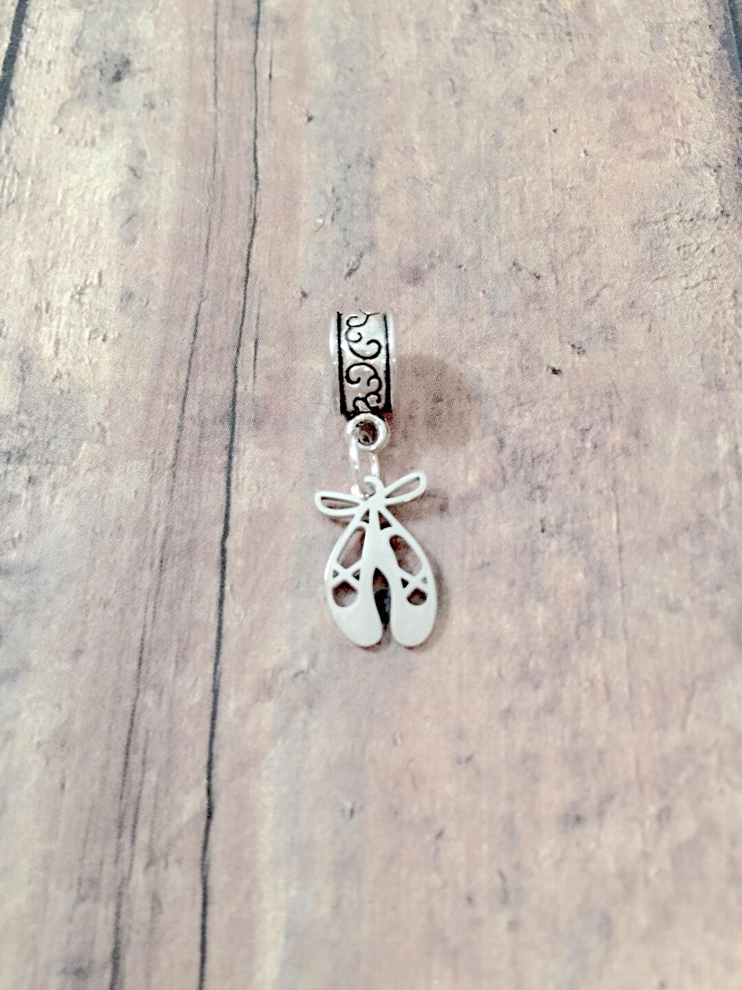 Ballet Shoes Pendant (1 Piece) - Ballet Shoe Jewelry, Pointe Shoe ...