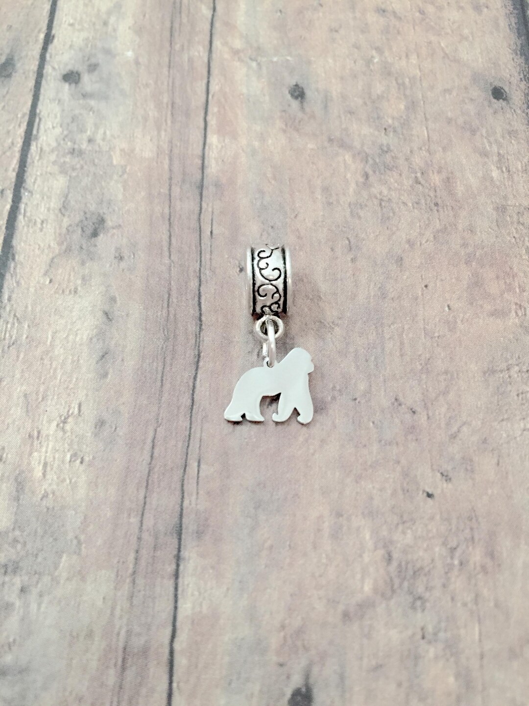 Tiny Gorilla Pendant - Gorilla Jewelry, Africa Jewelry, Primate Jewelry ...
