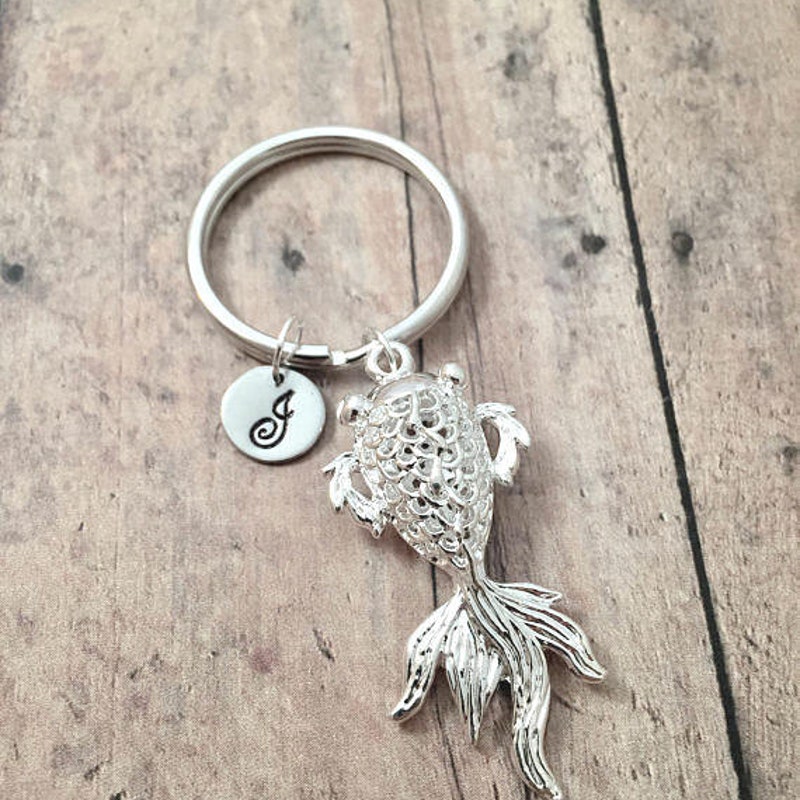 Fish Keychain - Etsy