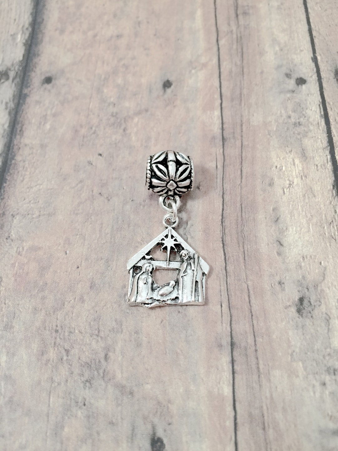 Nativity Pendant: Christmas Jewelry, Religious Charm - Etsy