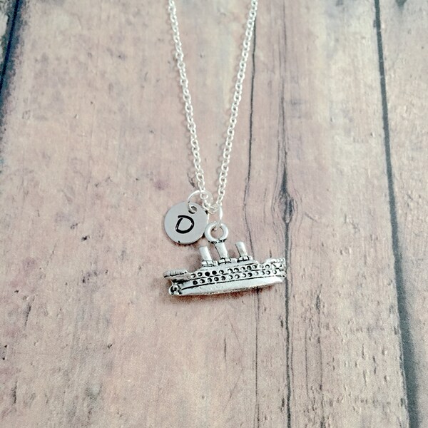 Ship Necklace - Etsy