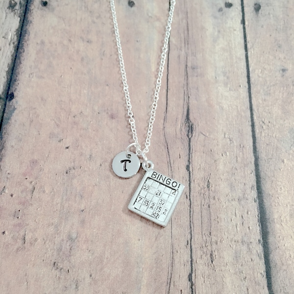 Bingo Necklace - Etsy