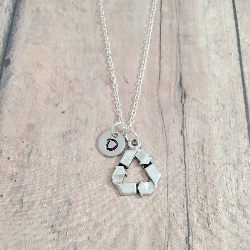 Recycle Symbol Charm - Etsy