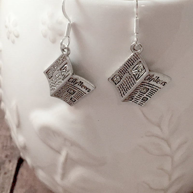 Newspaper Jewelry - Etsy
