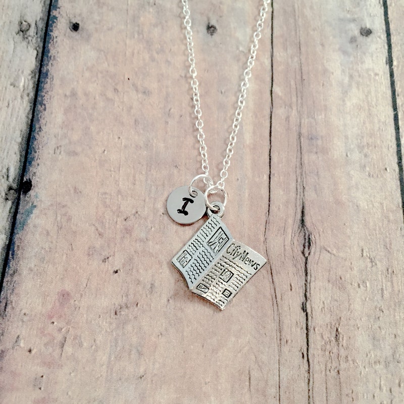 Newspaper Necklaces - Etsy
