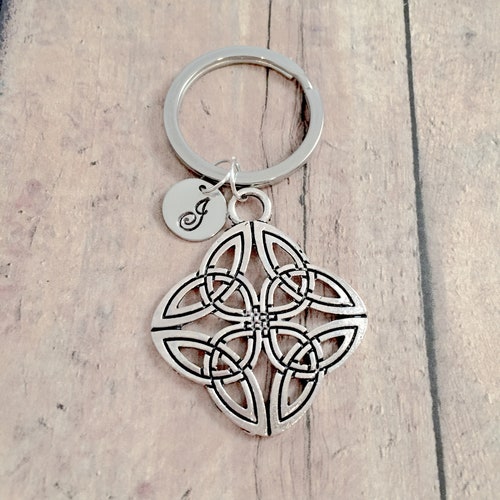 Celtic Knot Keychain Celtic Knot Key Ring Irish Symbol - Etsy