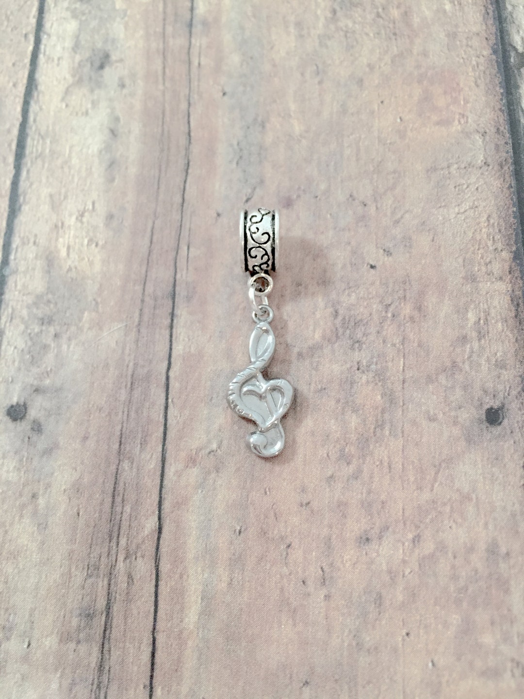 Treble Clef Heart Pendant (1 Piece) - Treble Clef Jewelry, Music ...