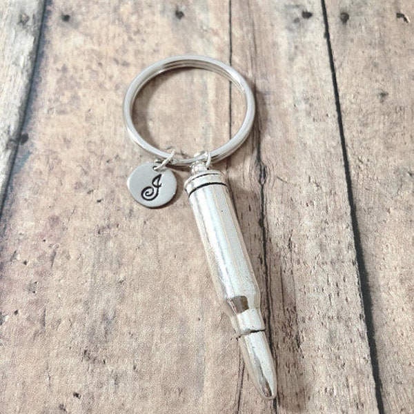 Bullet Key Ring - Etsy