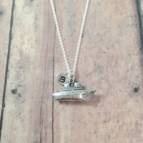 Cruise Ship Necklace - Etsy
