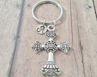 Plastic Canvas Cross in My Pocket Keychain Design 3 - Etsy