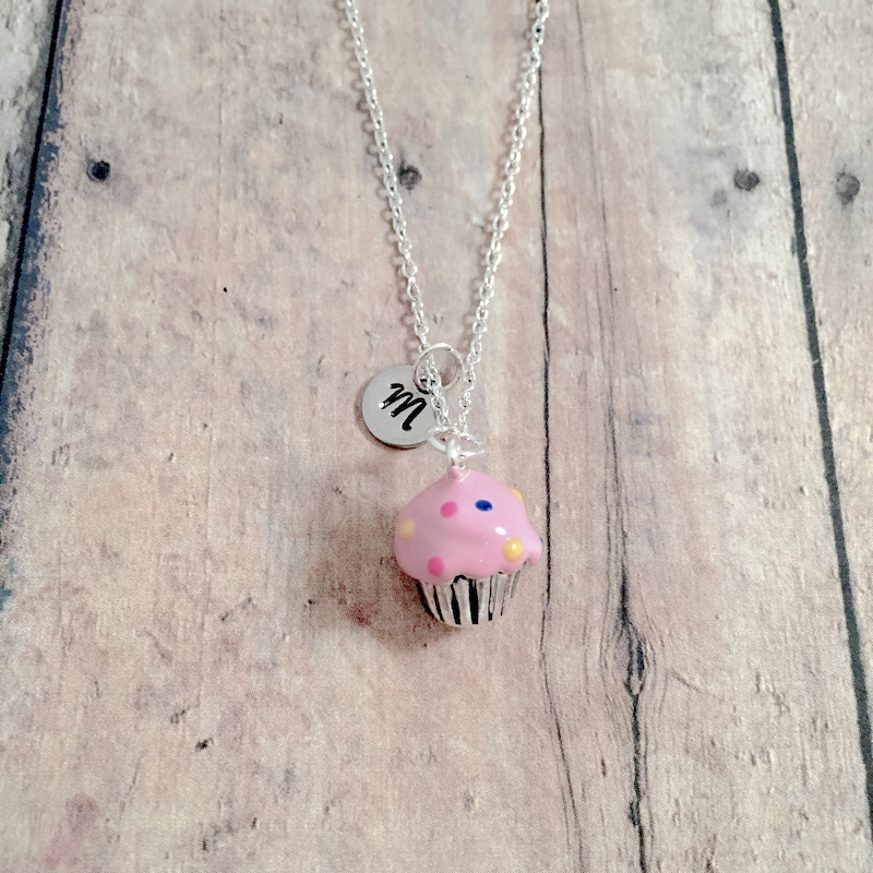 Cupcake Necklace - Etsy