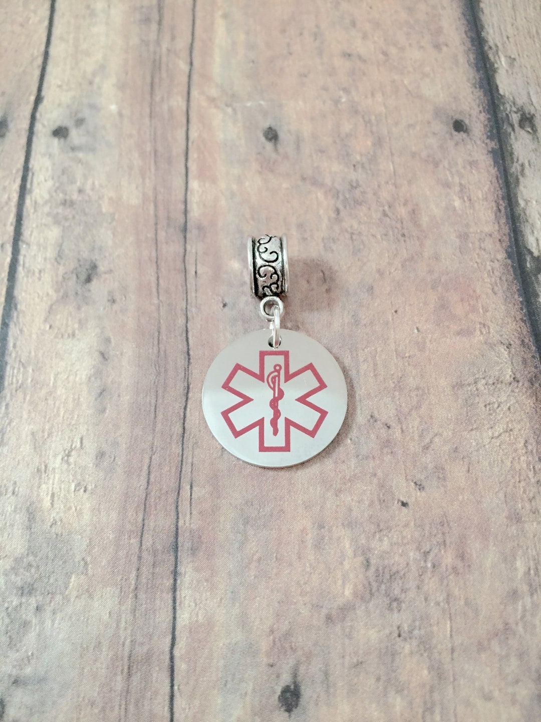 Medical Symbol Pendant: Paramedic Jewelry, EMT Charm - Etsy