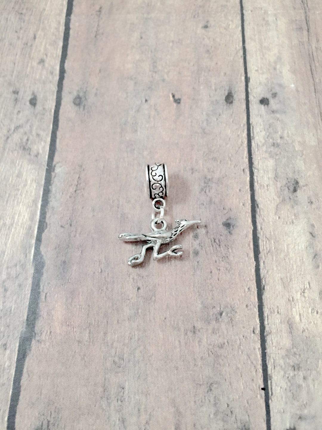 Roadrunner Pendant (1 Piece) - Silver Roadrunner Charm, Bird Charm ...