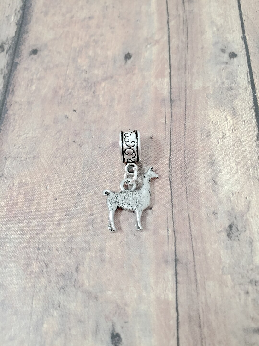 Llama Pendant (1 Piece) - Silver Llama Charm, Peru Charm, Alpaca Charm ...