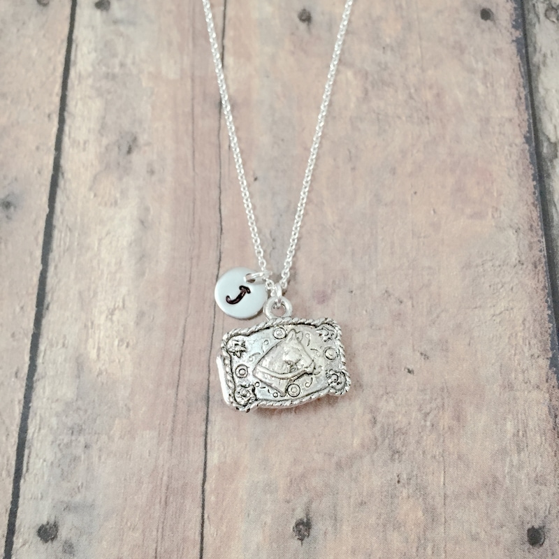 Belt Buckle Necklace - Etsy