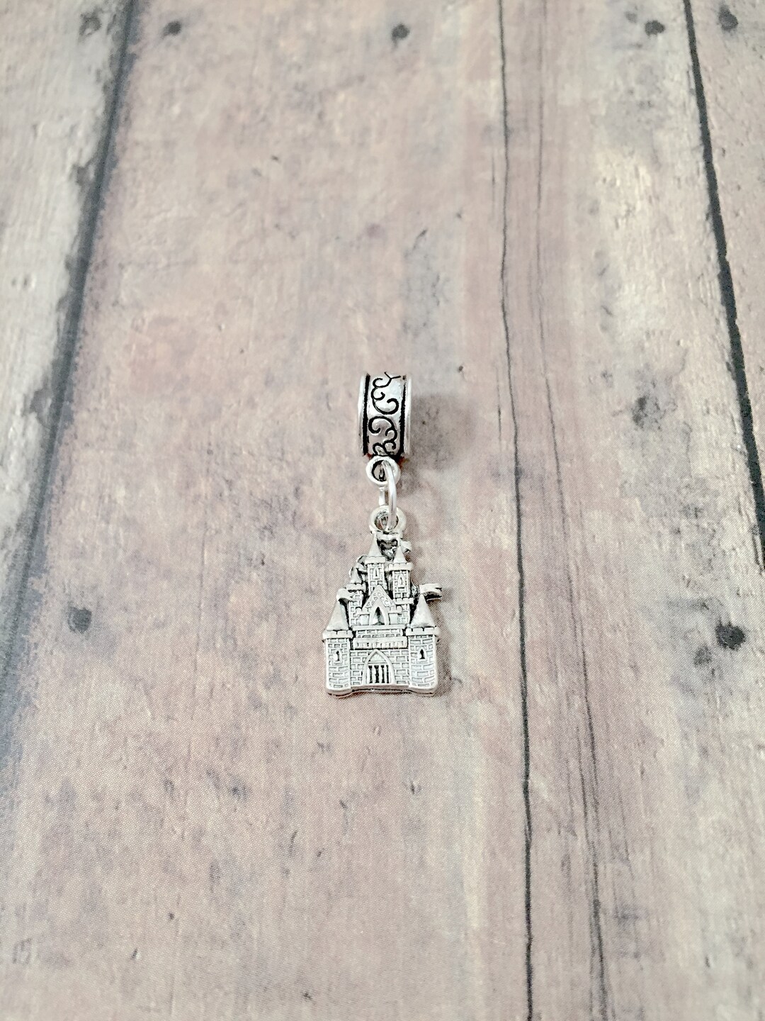 Castle Pendant (1 Piece) - Silver Castle Charm, Princess Charm, Fairy ...