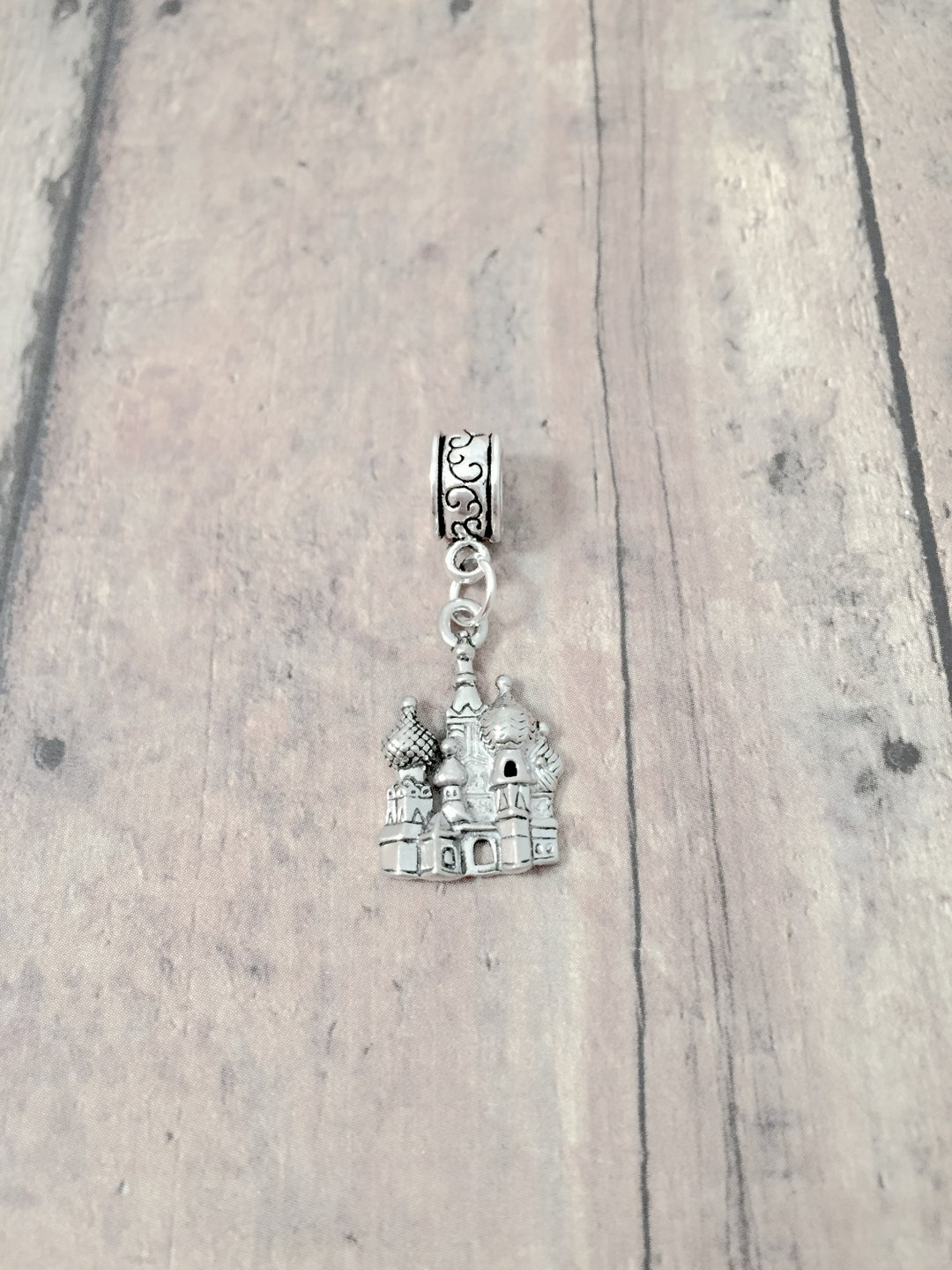 Russian Church Pendant 1 Piece Silver Church Charm, Russian Charm, St ...