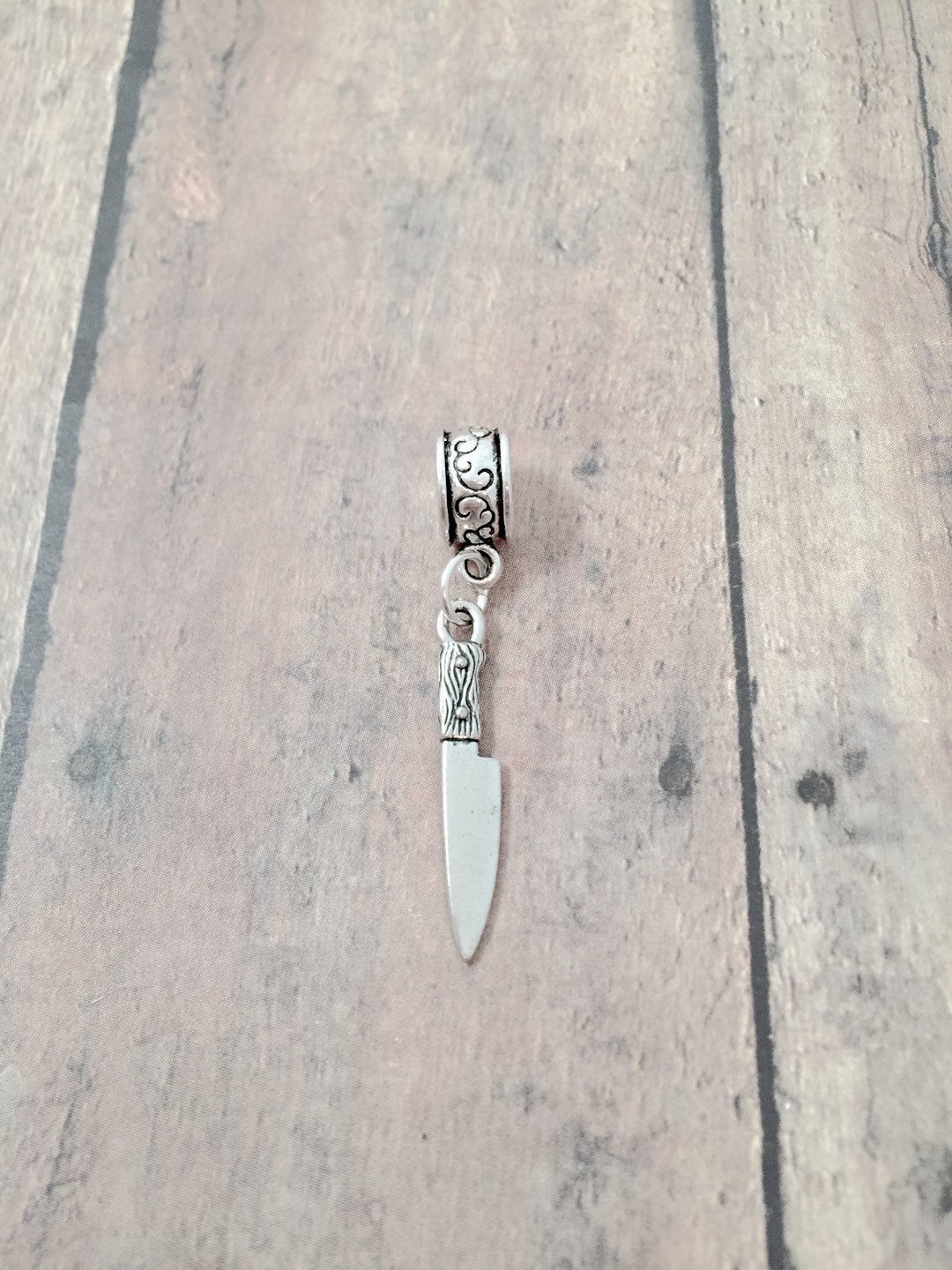 Chef Knife Pendant: Cooking Jewelry Charm - Etsy