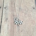 Checkered Flag Initial Necklace Racing Flag Jewelry Race | Etsy