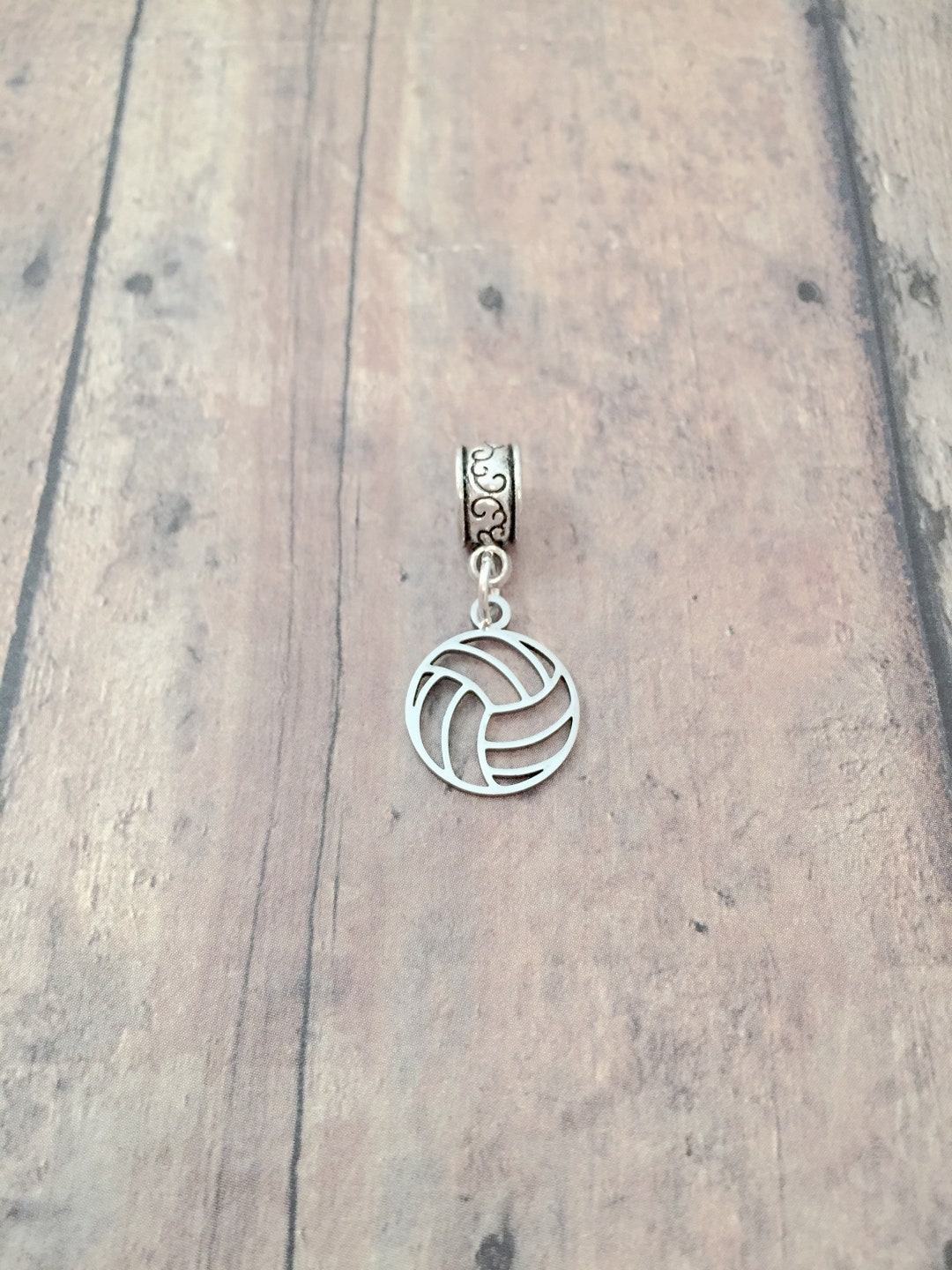 Volleyball Pendant (1 Piece) - Volleyball Jewelry, Sports Jewelry ...