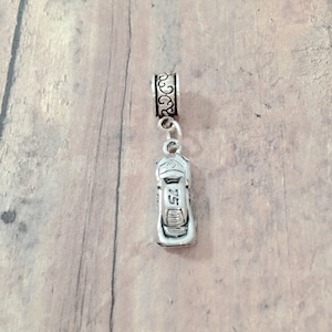 Race Car Pendant (1 Piece) - Race Car Jewelry, Car Racing Jewelry, Race ...