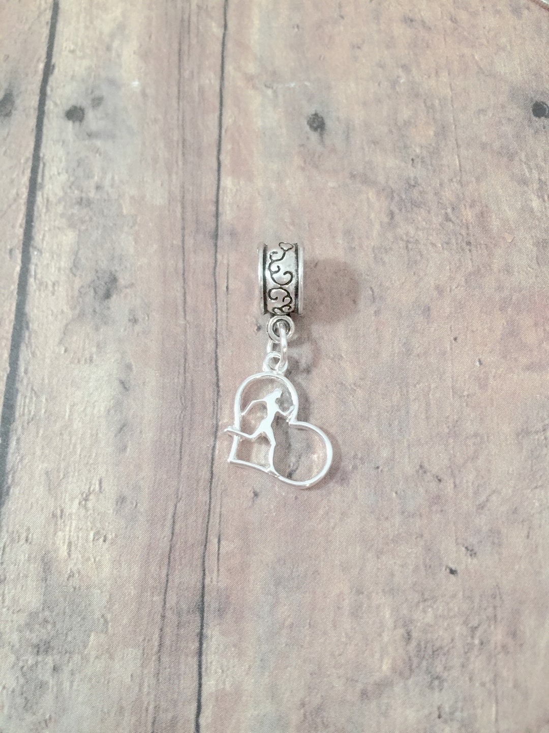 Runner Pendant (1 Piece) - Runner Jewelry, Marathon Pendant, Runner ...