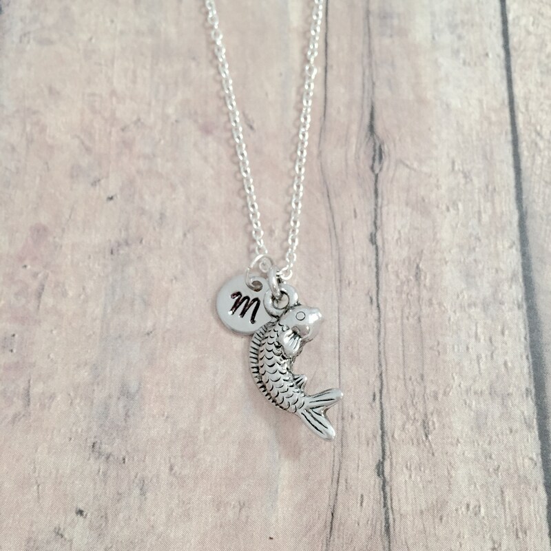 Koi Fish Necklace - Etsy