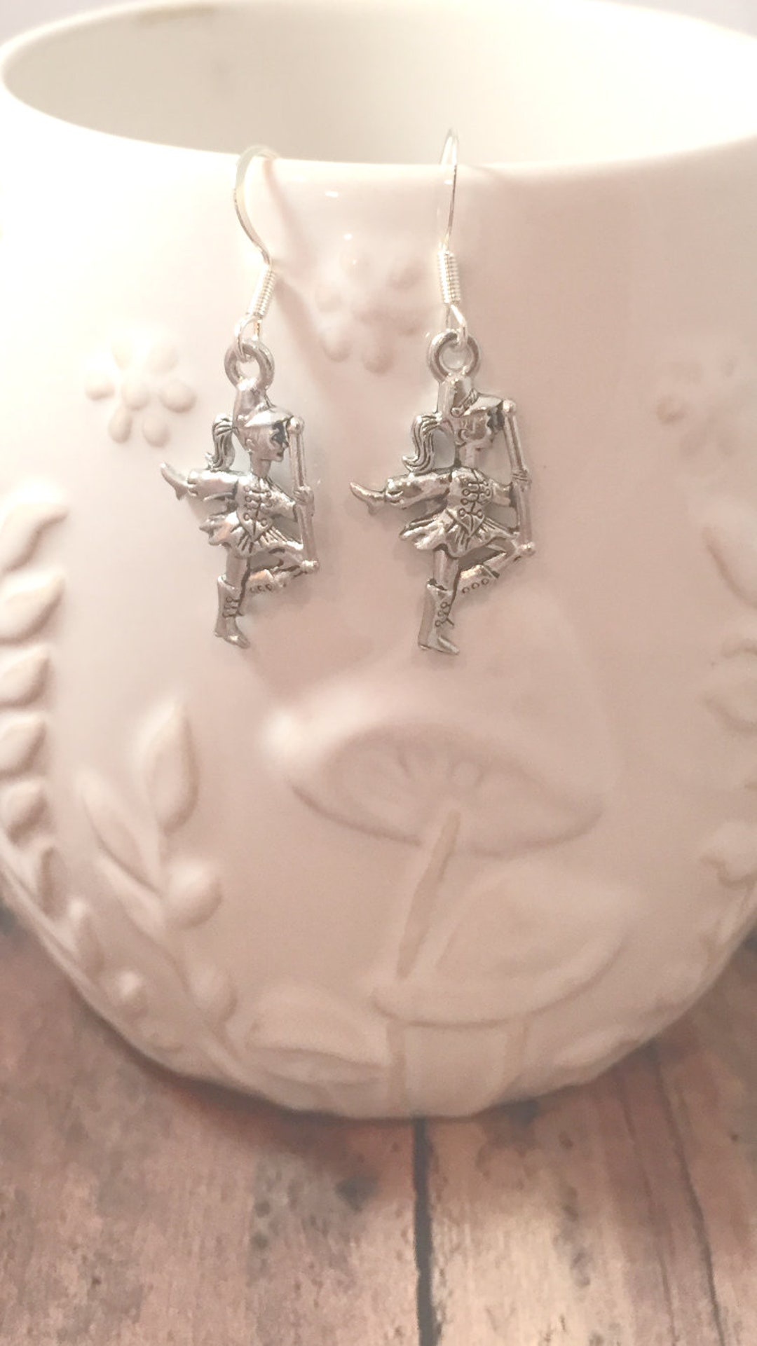 Majorette Earrings - Majorette Jewelry, Baton Twirler Jewelry, Band ...