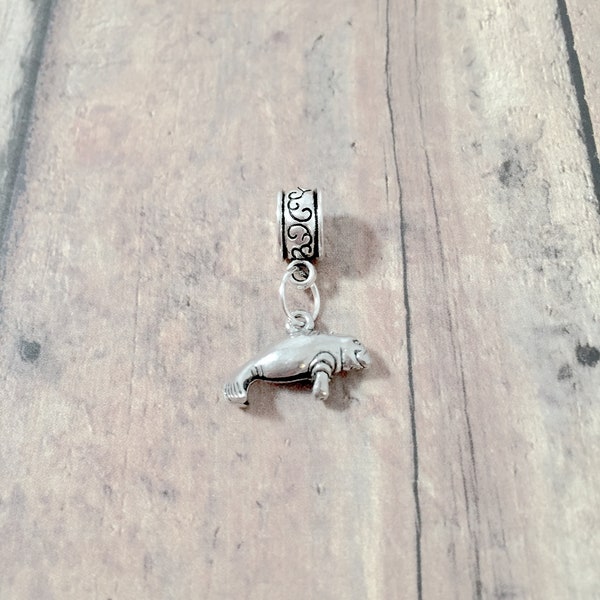 Manatee Charm - Etsy