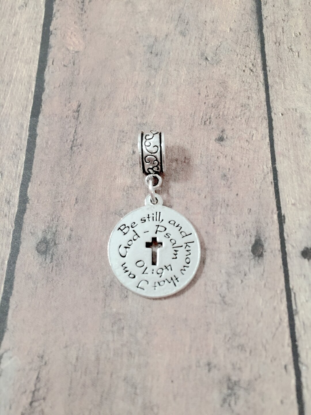 Psalm 46:10 Pendant (1 Piece) - Bible Verse Jewelry, Be Still and Know ...