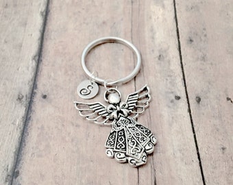 Angel Key Ring - Etsy