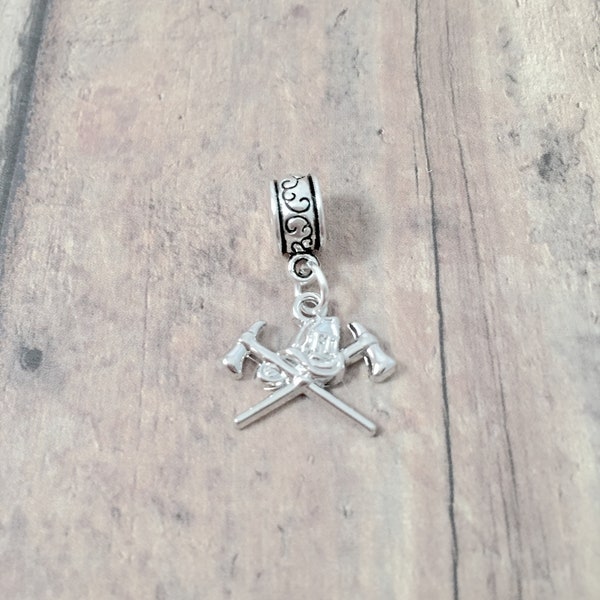 Firefighter Charm - Etsy