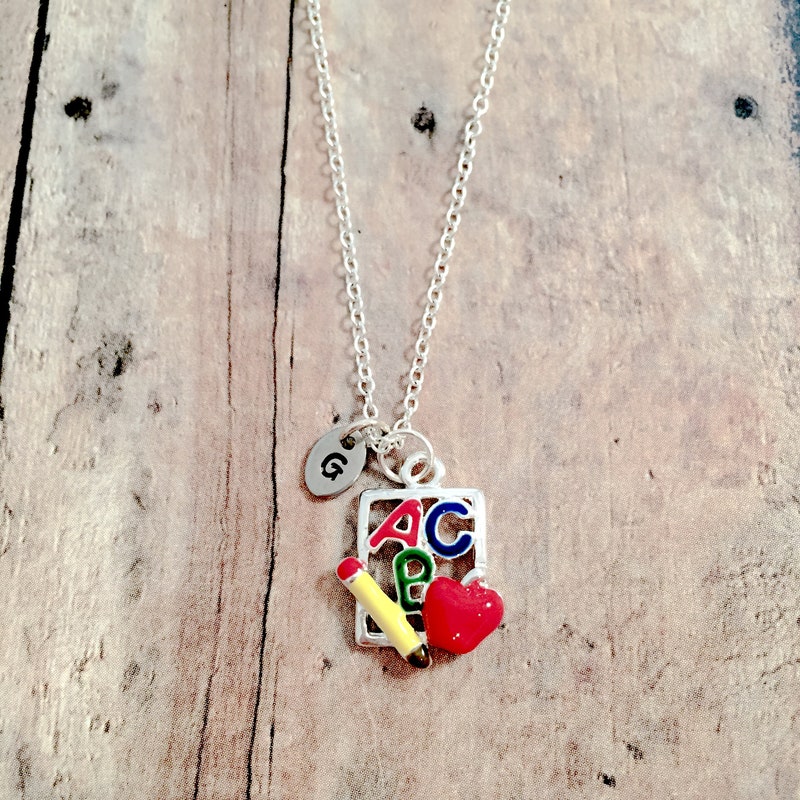 Back to School Necklaces - Etsy