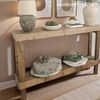 Oak Wood Rustic Reclaimed Console Table, Farmhouse Hallway Entryway ...