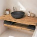 Handcrafted Bathroom Rustic Floating Vanity With Reclaimed Wood, Custom ...