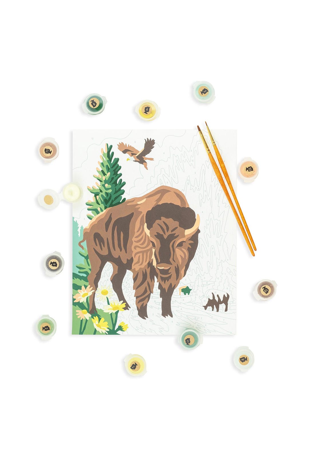 Yellowstone National Park Paint-by-number Kit 8x10 - Etsy